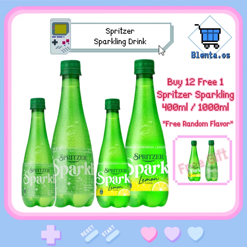 Spritzer Sparkling Drink Original/Lemon 400ml & 1000ml🔥SG READY STOCK🔥F&N Vida C | Shopee Singapore