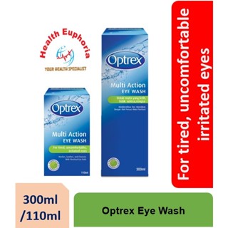 Optrex Eye Wash / Eye Lotion 110ml / 300ml | Shopee Singapore