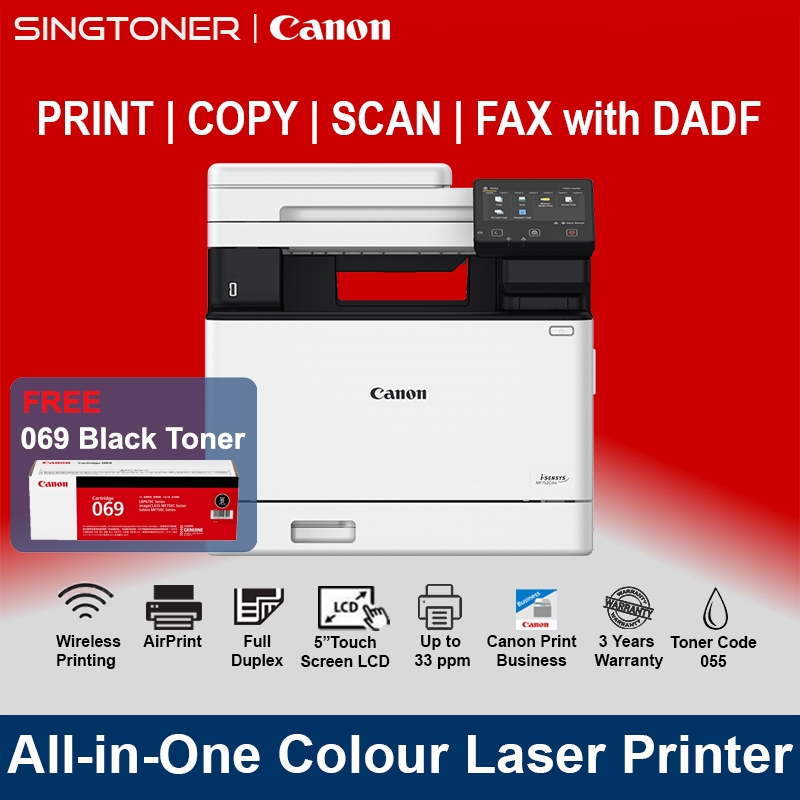 [Local Warranty] Canon MF756Cx Colour Laser Multifunction Printer ...