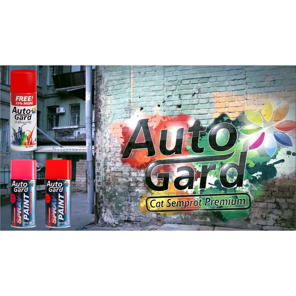 Spray Paint - Red Colour by AutoGard Automotive Grade Performance Resin ...