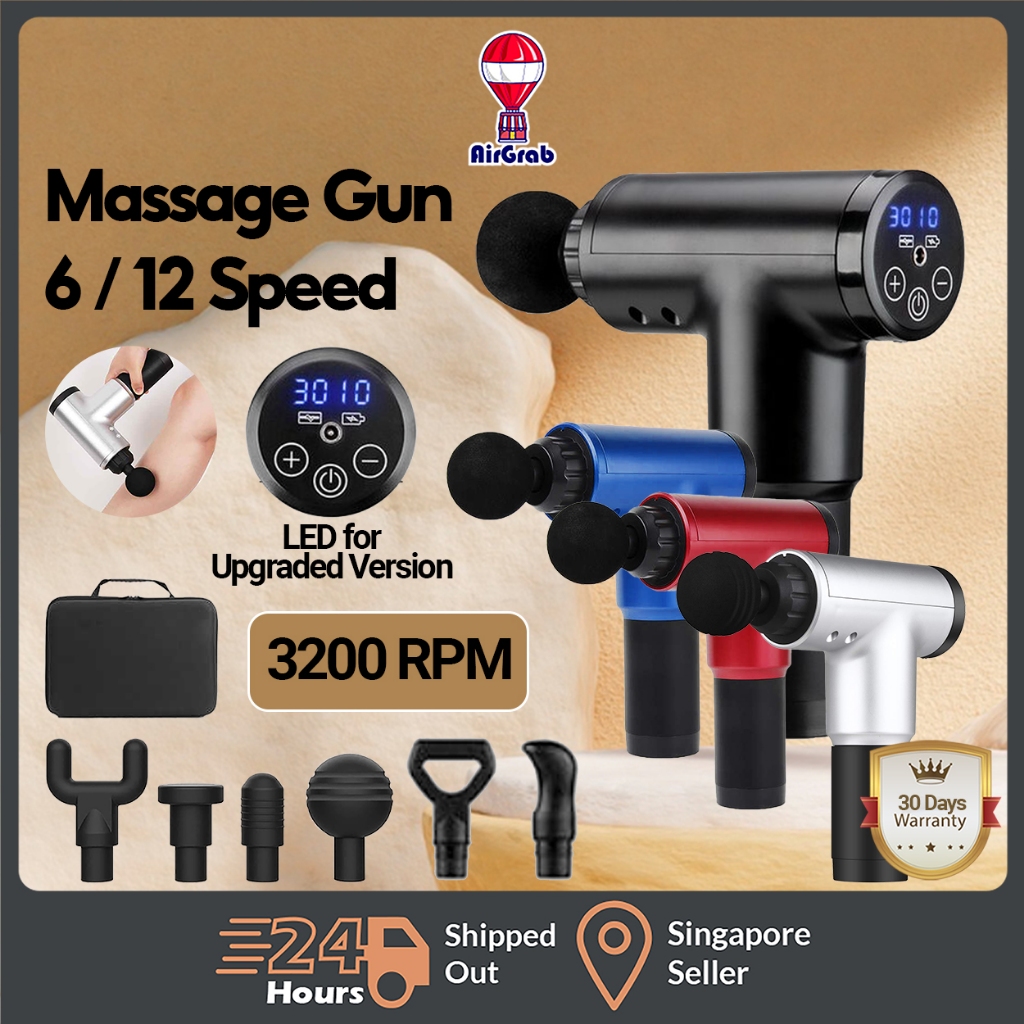 Massage Gun Portable Deep Tissue Massager Gym Muscle Massager [SG ...
