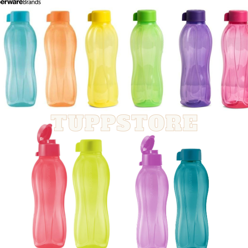 100% Authentic Tupperware Eco Water Bottle ★ BPA Free ★ 500ML ★ Screw ...