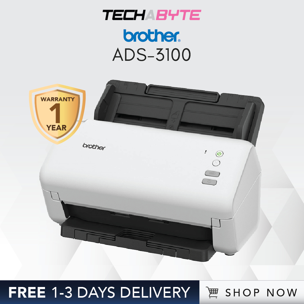 Brother ADS-3100 Desktop Document Scanner | Shopee Singapore