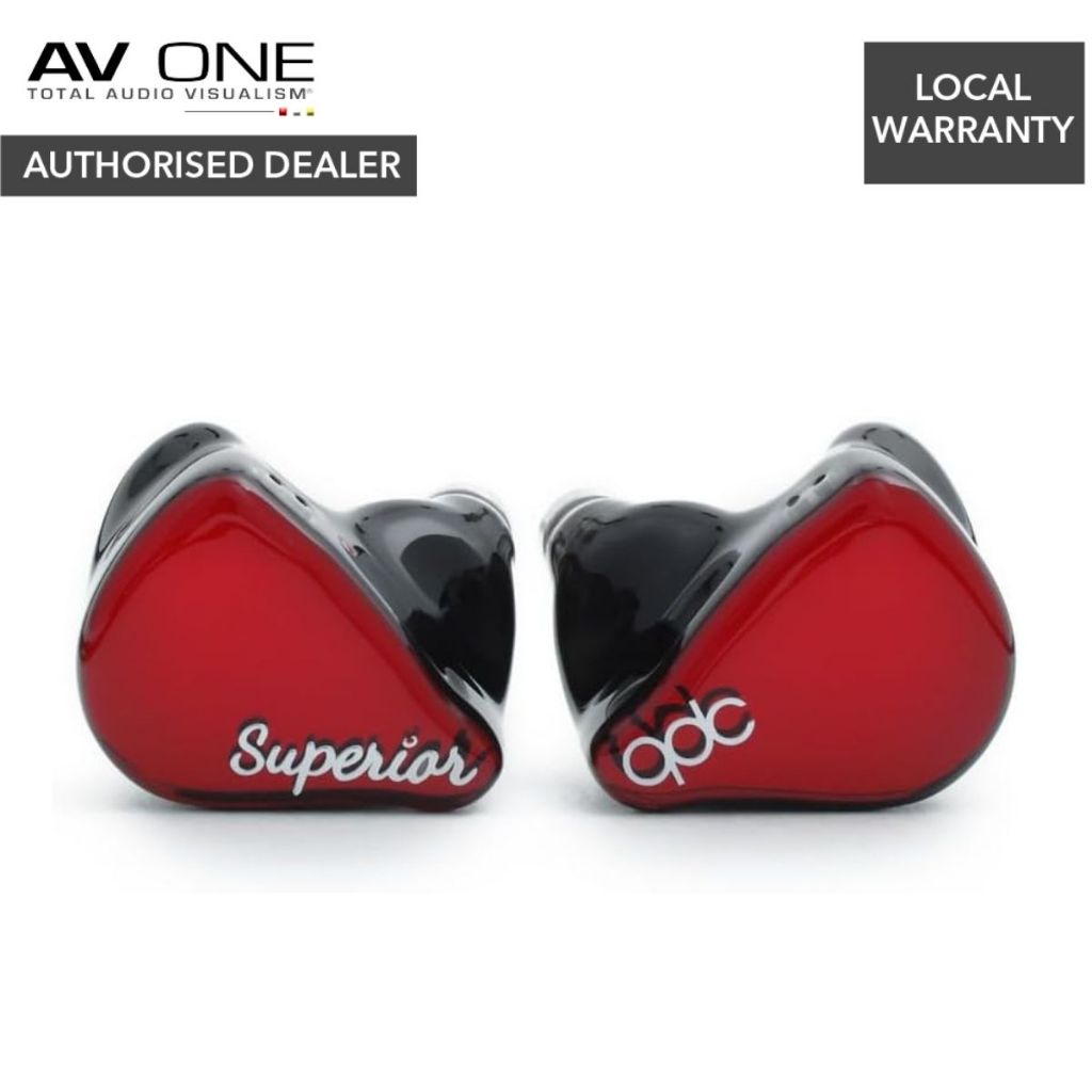 QDC Superior 10mm Dynamic Driver IEMs - AV One Authorised Dealer ...