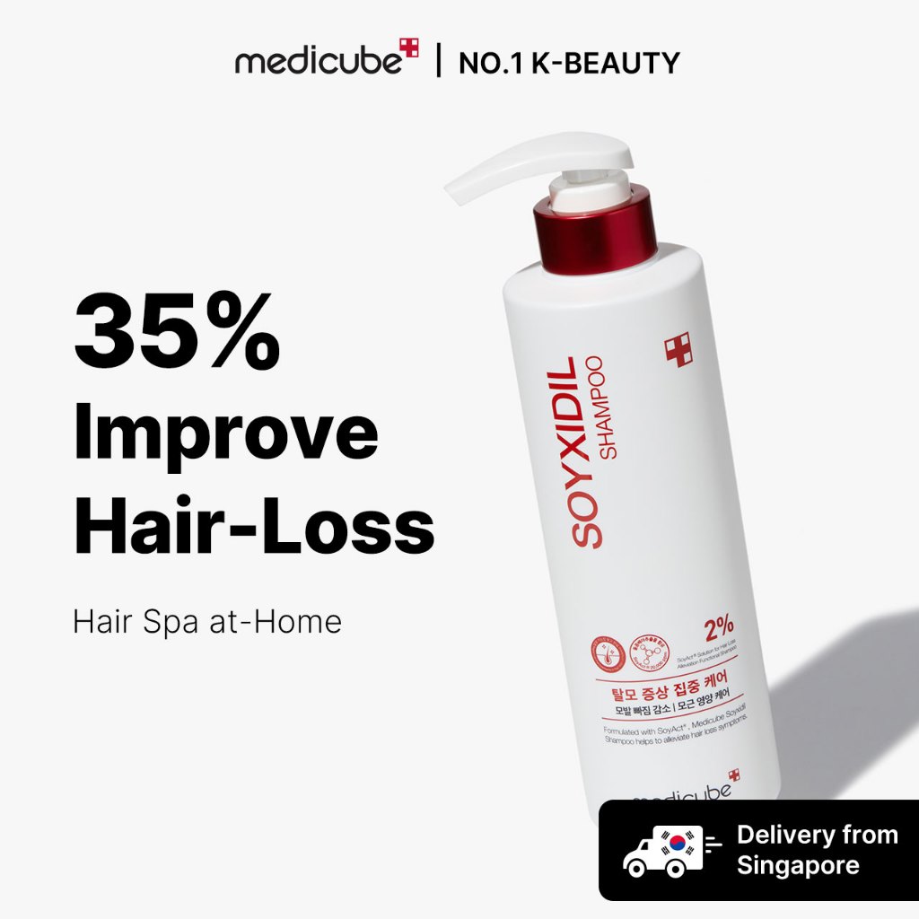 [medicube Official] Soyxidil Shampoo for Anti- Hair loss | Shopee Singapore