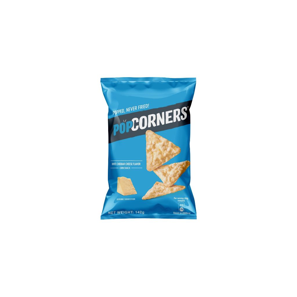 Popcorners White Cheddar Cheese Flavor Corn Snack 142g | Shopee Singapore