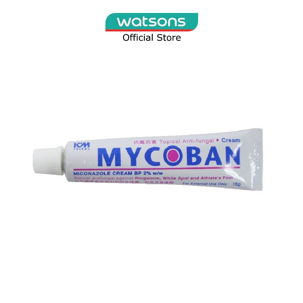 ICM PHARMA Mycoban Topical Antifungal Cream 15g | Shopee Singapore