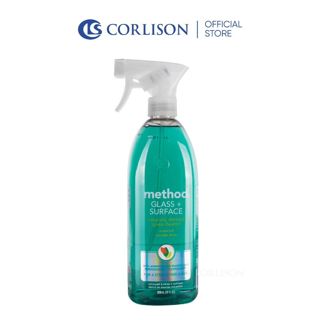 Method glass + surface cleaner - waterfall 828ml | Shopee Singapore