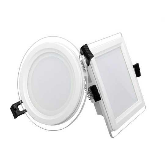 Glass LED Downlight 6w/9w/12w/18w | Shopee Singapore