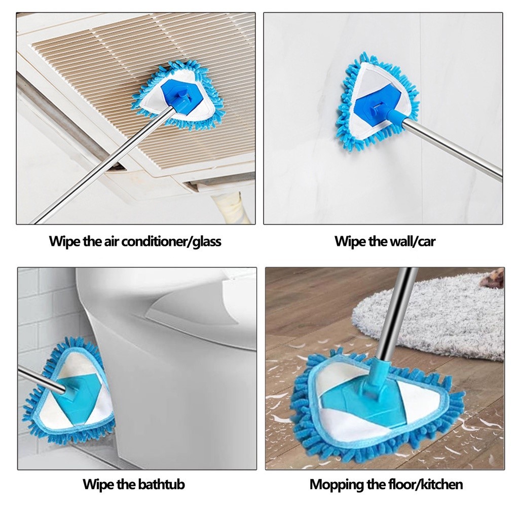 Mini mop household light cleaning wall kitchen bathroom ceiling tile ...