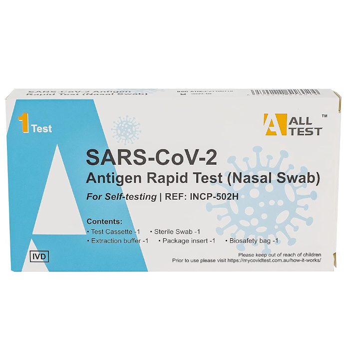 ALL TEST SARS-CoV-2 Antigen Rapid Test (5 test per box) | Shopee Singapore