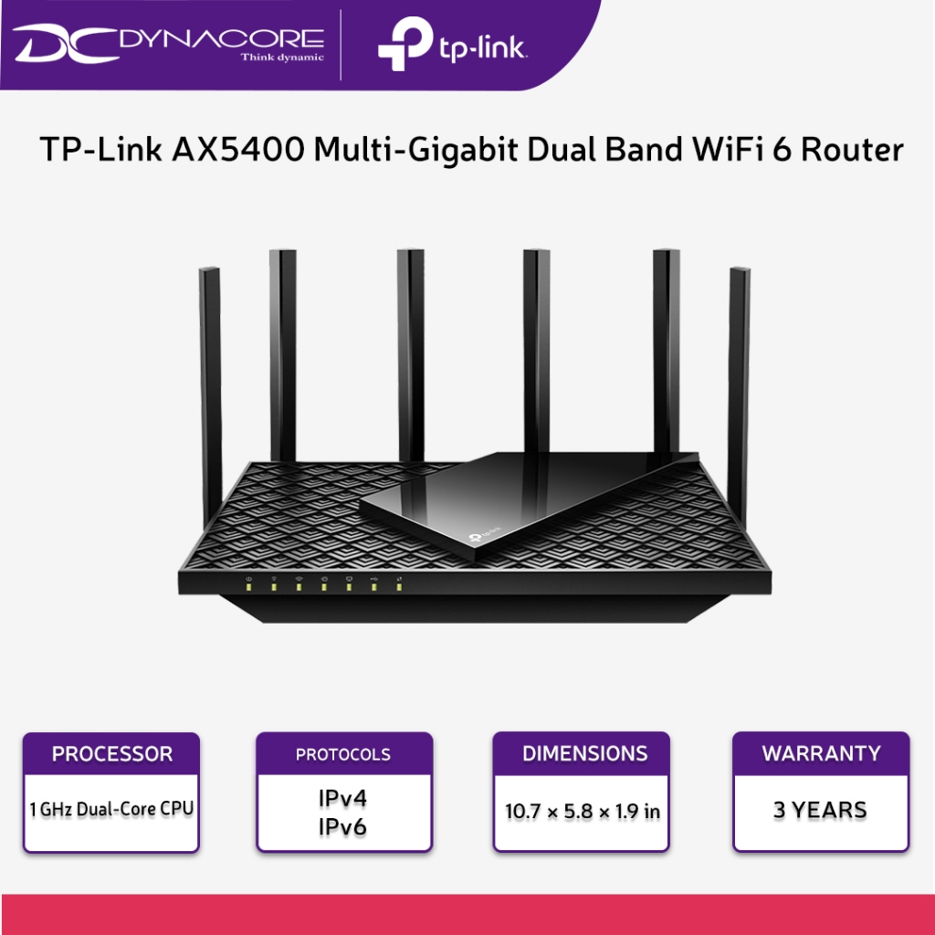 TP-Link Archer AX72 Pro AX5400 Multi-Gigabit Dual Band WiFi 6 Router ...