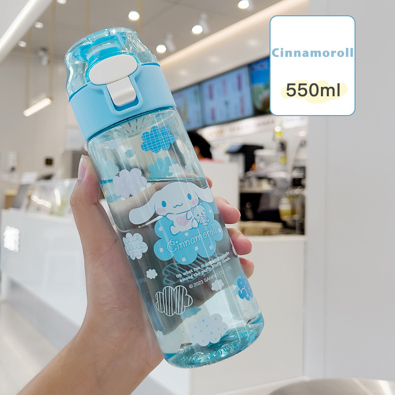 Sanrio Kids Water Bottle Tritan Bottle 100% BPA Free Cute Water Bottle My Melody Kuromi ...