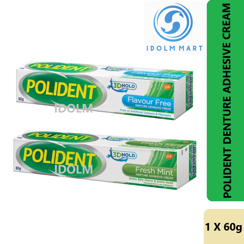 Polident Denture Adhesive 60g | Shopee Singapore