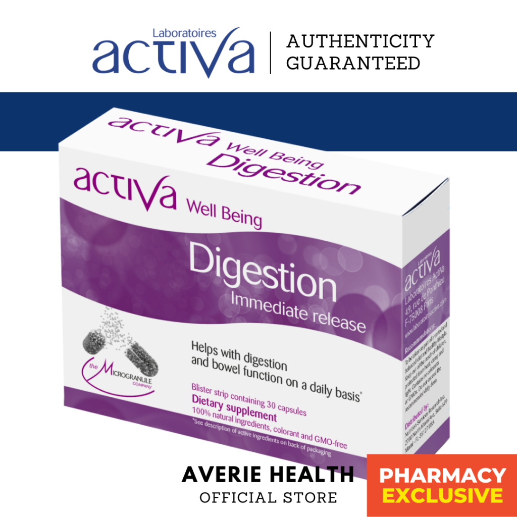 Activa Digestion Capsule 30s | Proven Heartburn, Gastric Pain ...
