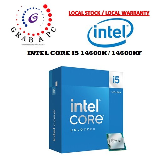 INTEL CORE i5 PROCESSOR 5.30GHZ 24M CACHE ( i5-14600K / i5-14600KF ...