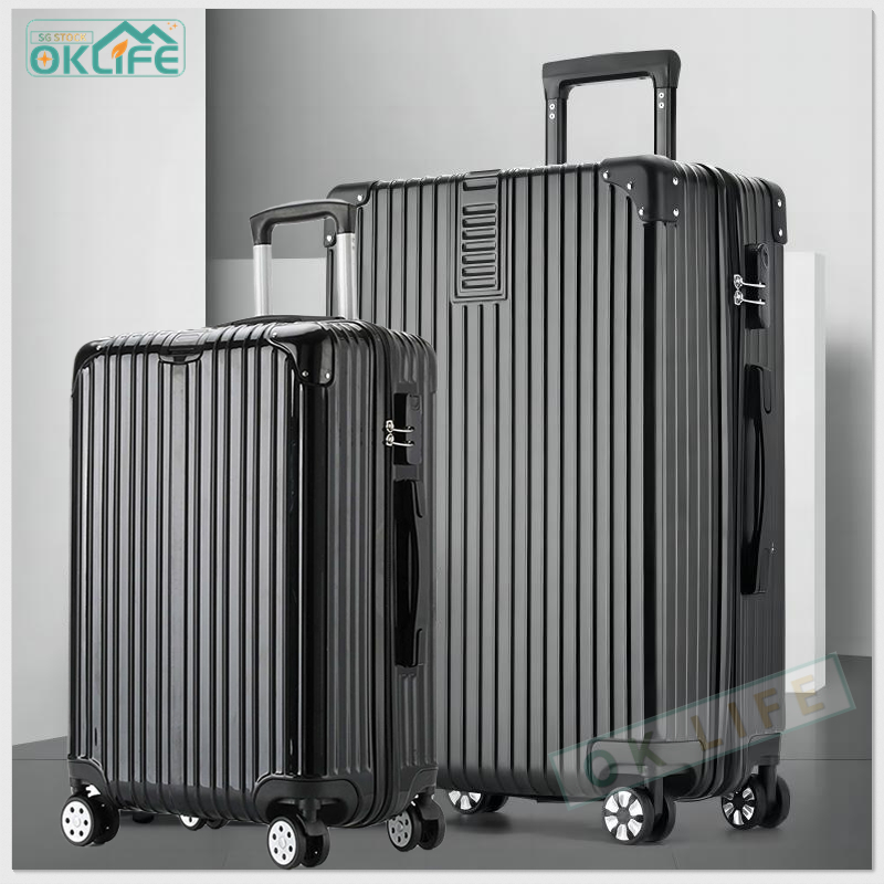 [OKLIFE.SG] 20 24 28 inch Lightweight Hard Suitcase /Travel Luggage ...