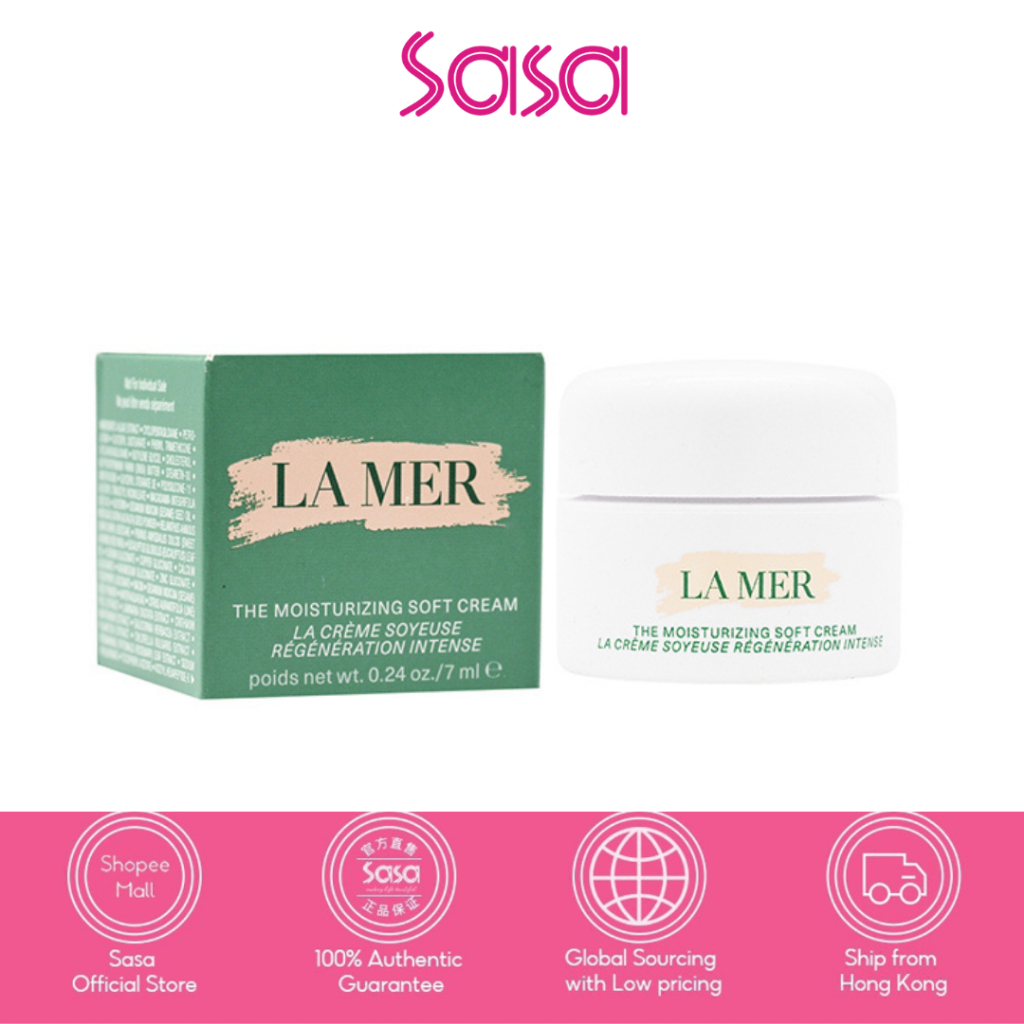 La Mer The New Moisturizing Soft Cream 7ml (Sample) | Shopee Singapore