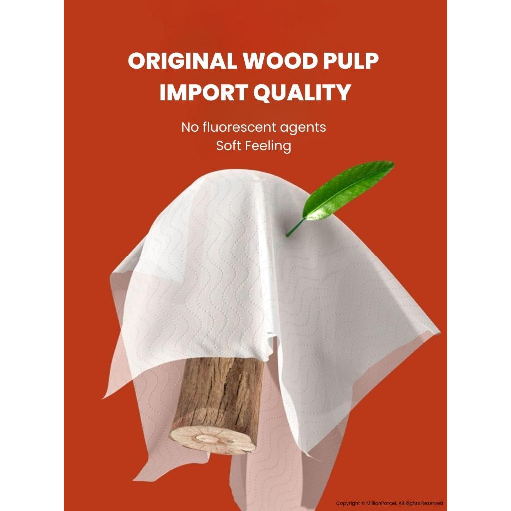 Botare 5 ply Toilet Paper Roll | Cheerful Tissue Paper | Toilet Roll ...