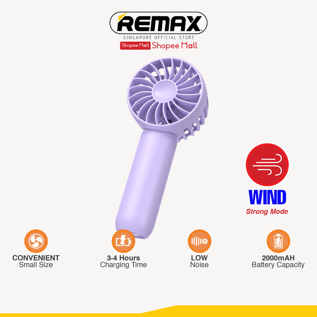 [Remax Creative Lifestyle] RL-HF16 Colorful Handheld Mini Lightweight ...