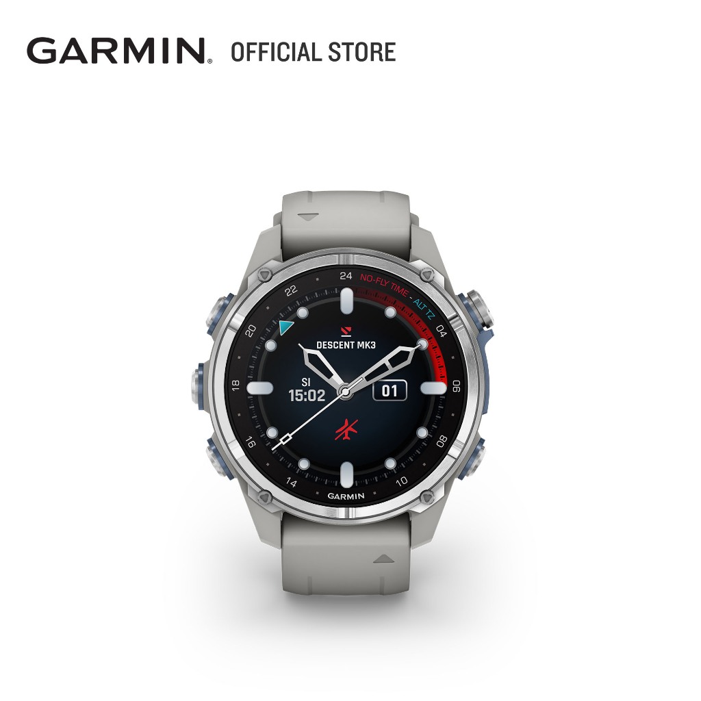 Garmin Descent Mk3 (43mm) The Advanced Dive Computer & Smartwatch Sized ...