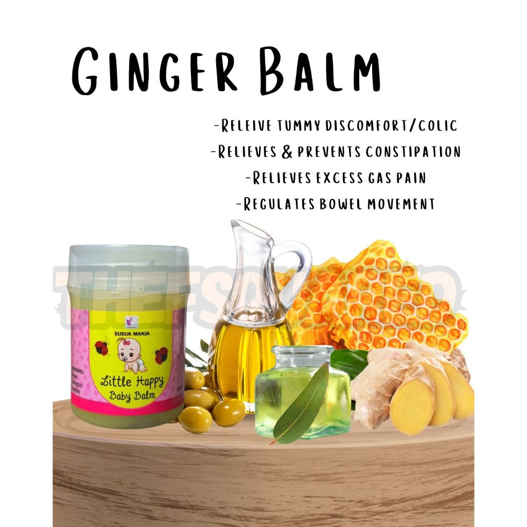 Ginger Balm (Little Happy Baby Balm) | Shopee Singapore