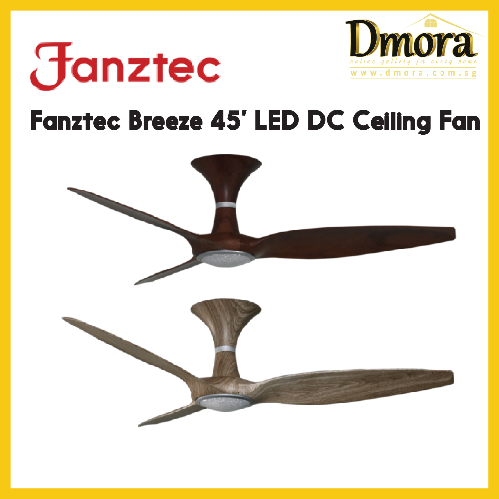 Fanztec Breeze 45' LED Ceiling Fan | Shopee Singapore