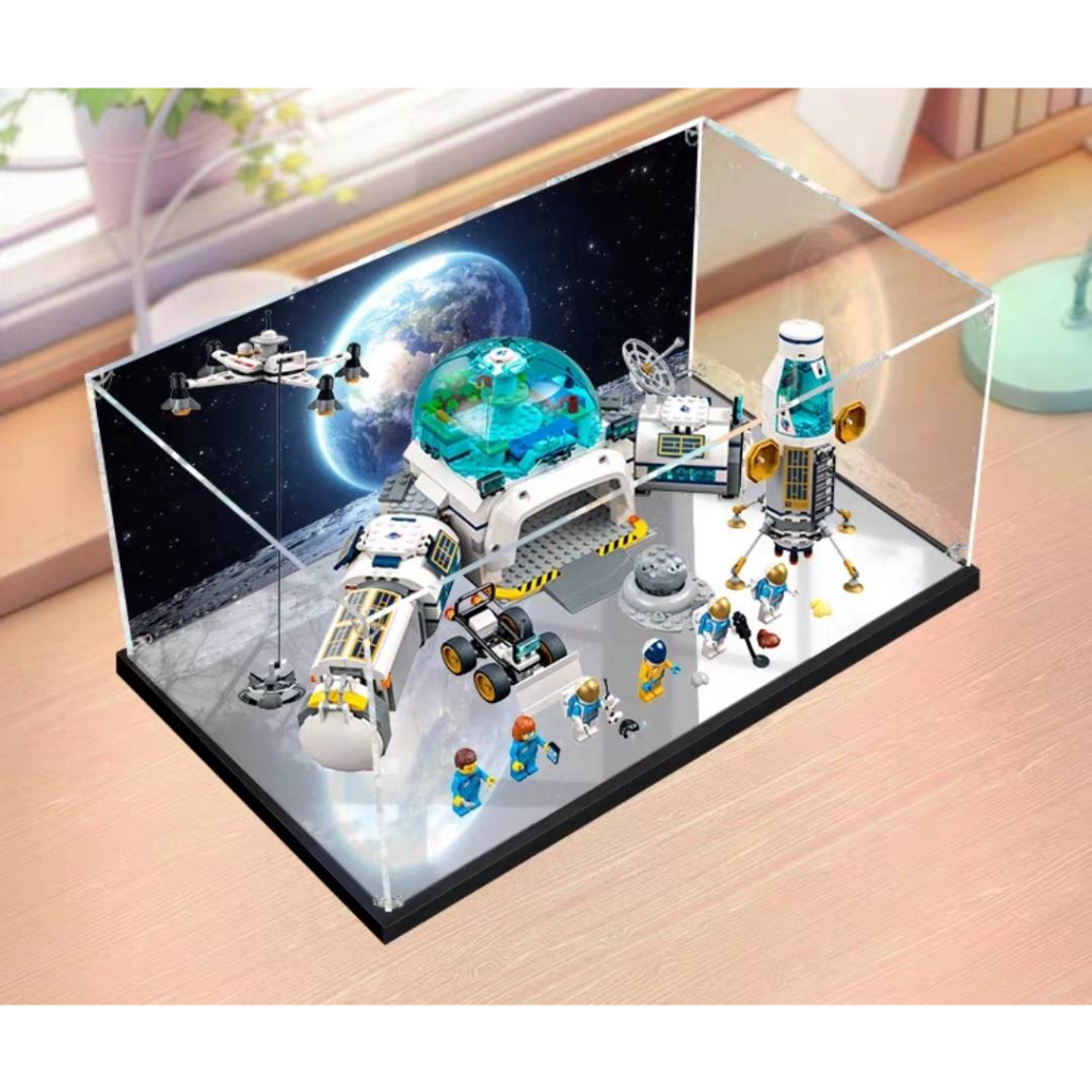 [PRE-ORDER] Display Case Box 60350 City - Rocket Launch Center (Only ...