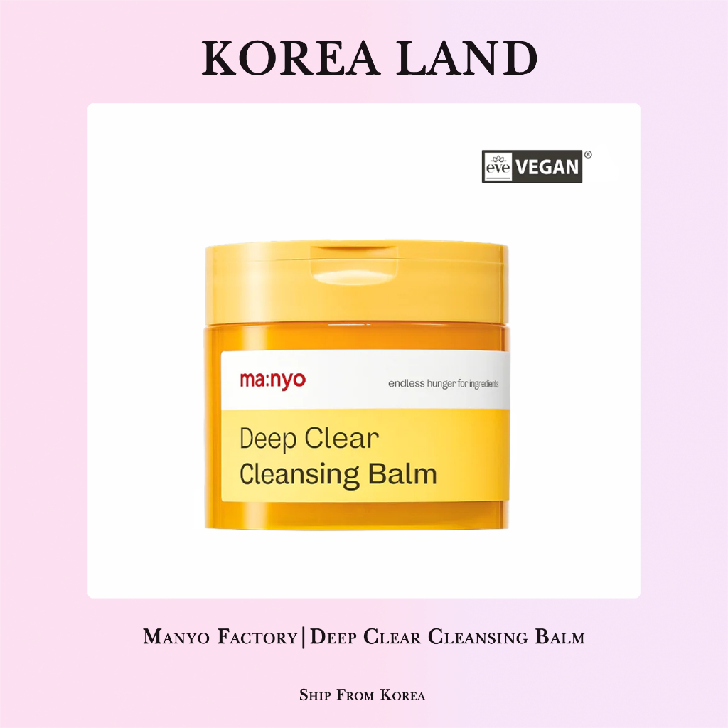 Manyo Factory | Deep Clear Cleansing Balm (132ml) | Shopee Singapore