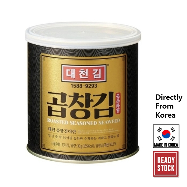 [DAECHUN] Seaweed roasted seasoned seaweed 30g Korean seaweed | Shopee ...