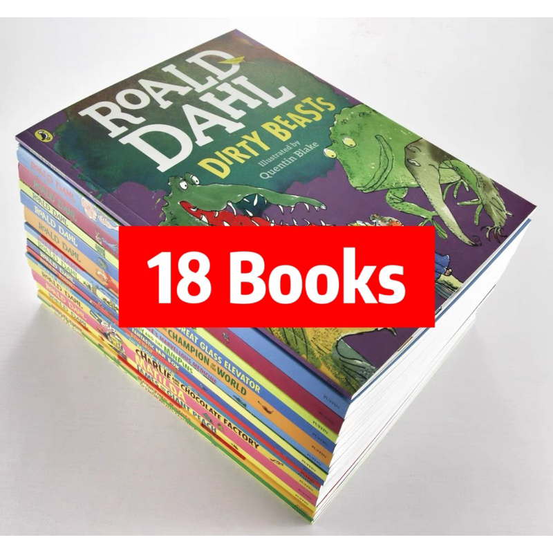 [SG STOCK] Roald Dahl illustrated edition Children Story Books Full ...