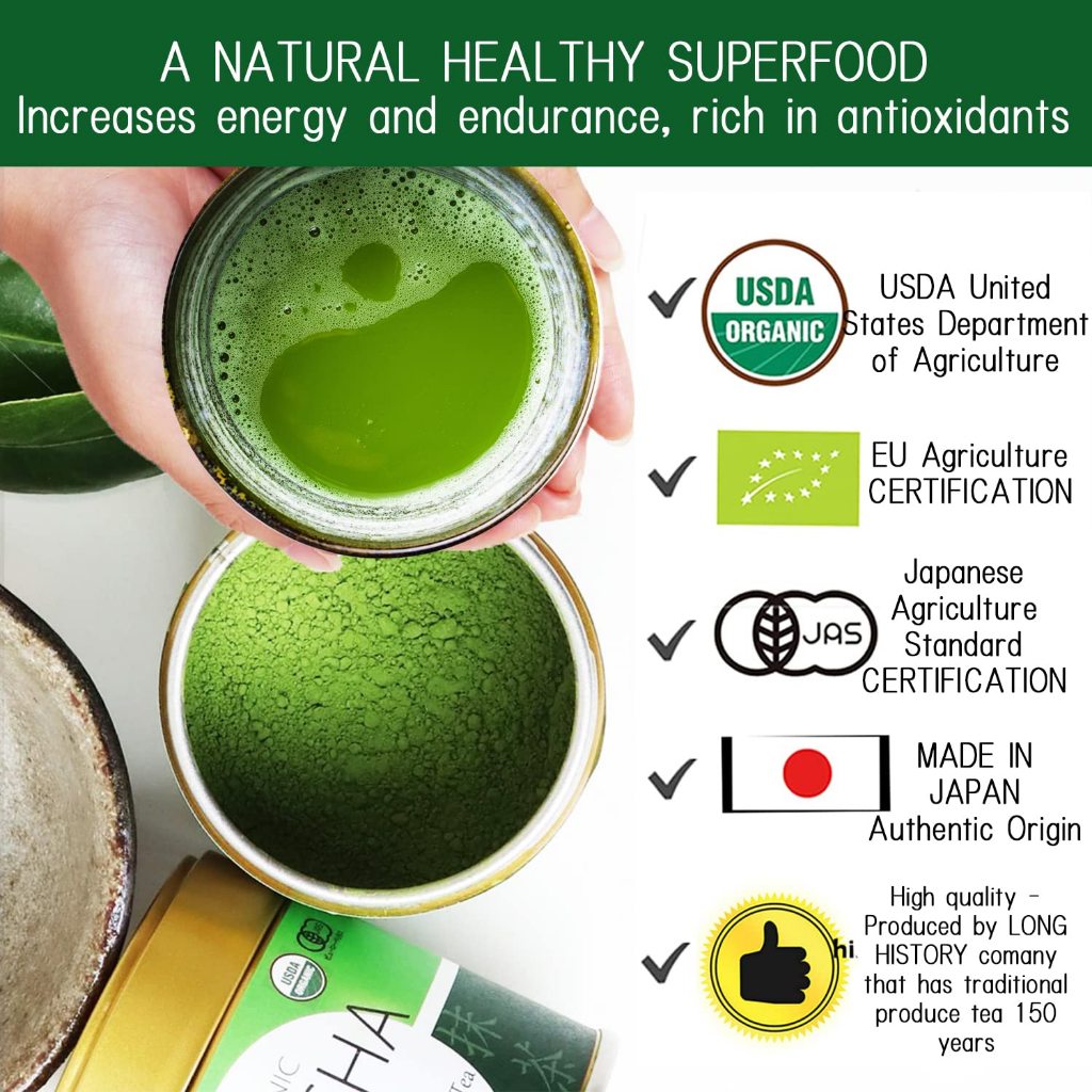 Otsuka Green Tea Co - ORGANIC CEREMONIAL GRADE matcha powder from ...