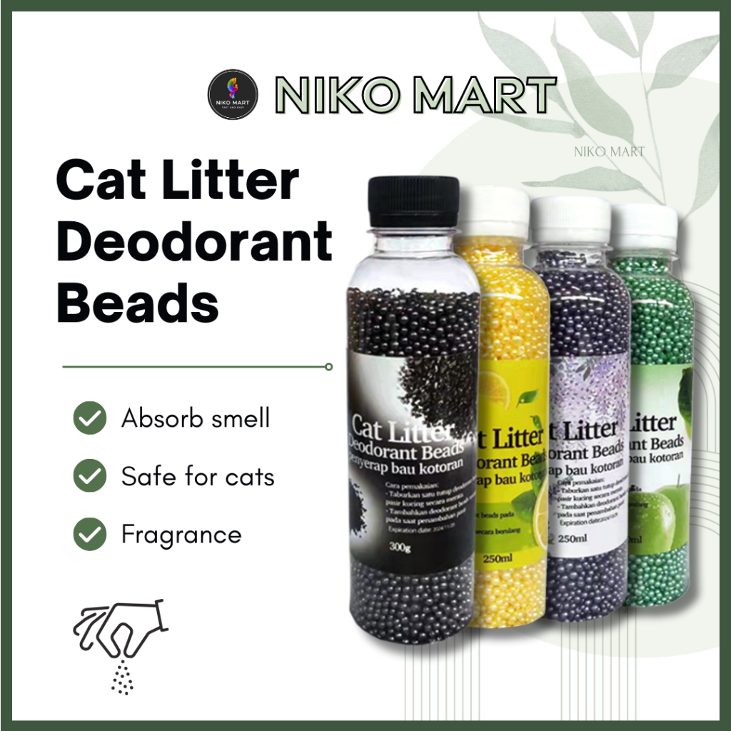 Cat Litter Deodorizer Beads Deodorizing Beads Cat Litter Beads | Shopee ...