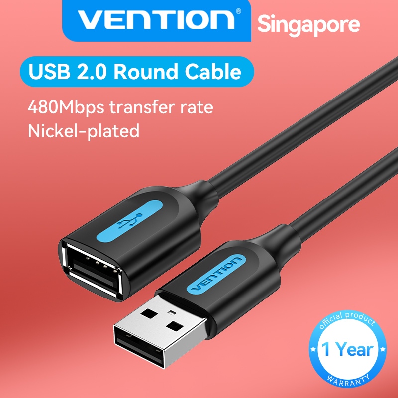 Vention USB 2.0 Extension Cable Super Speed USB 3.0 Extender Data Sync ...