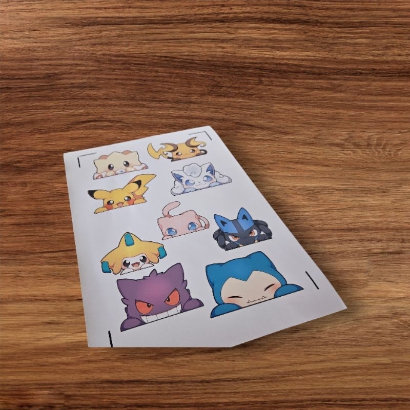[SG ready stock] pokemon peeker set by seviyummy (waterproof) | Shopee ...