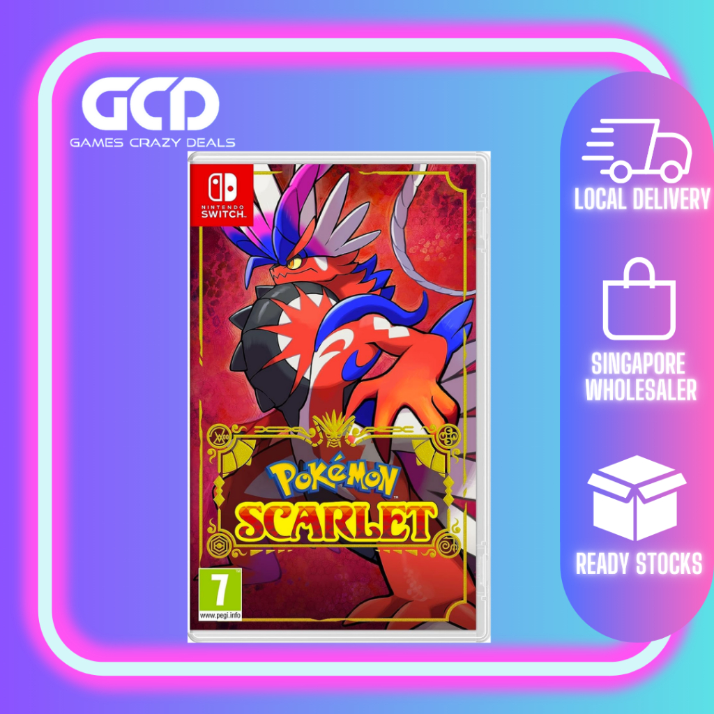 Nintendo Switch Pokemon Scarlet | Shopee Singapore