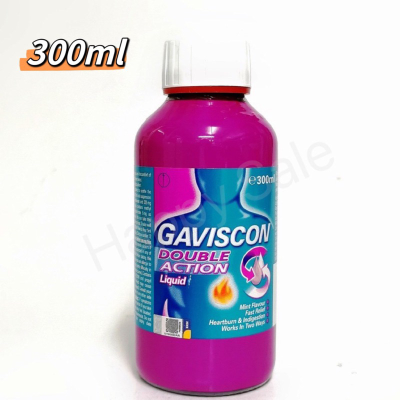 🇸🇬Gaviscon Double Action Liquid 300ml (Exp 02/2026) | Shopee Singapore