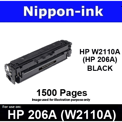 W2110A for HP 206A W2111A W2112A W2113A Laser Toner Black Cyan Magenta ...