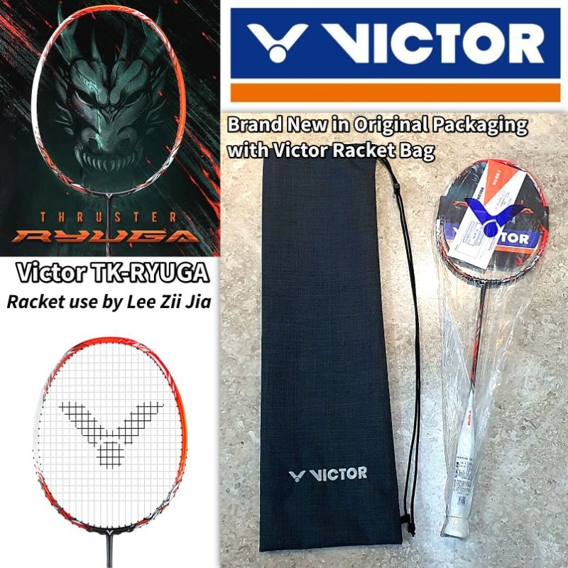 Badminton Racket Victor Thruster Ryuga (Genuine) | Shopee Singapore