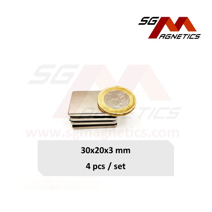 SG Rectangular Magnet Block Neodymium Magnet Various Sizes Cuboid ...