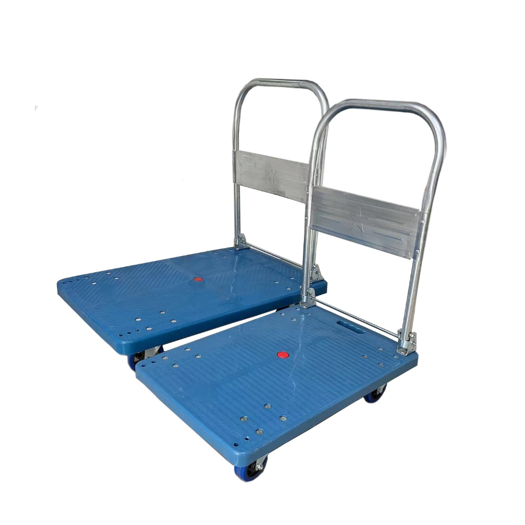 Foldable trolley Hand Platform Heavy Duty Folding Trollies Household ...