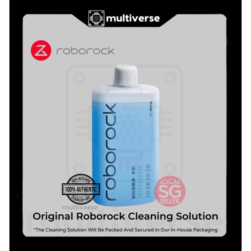 Original Roborock Cleaning Liquid Solution Detergent 1L For All ...