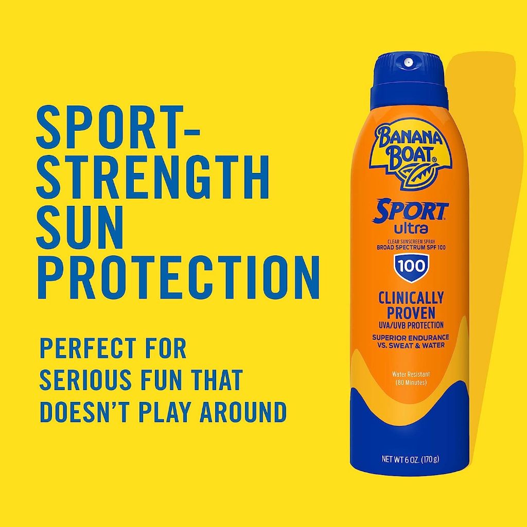 [ BANANA BOAT ] BANANA BOAT SUNSCREEN SPORT ULTRA SPRAY SPF 100 170G ...