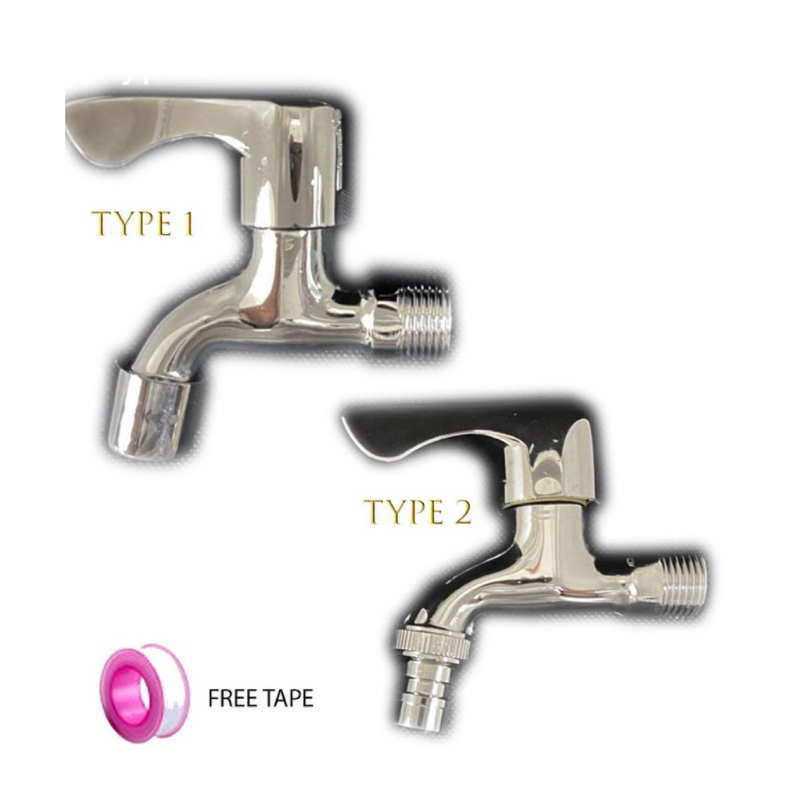 🔥[SG]Ready stock 🔥Stainless steel wall water tap / washing machine ...