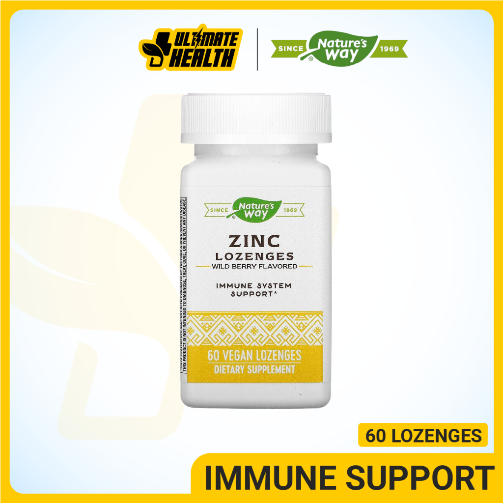 Nature's Way, Zinc Lozenges, Immune System Support, Help Sleep Better ...