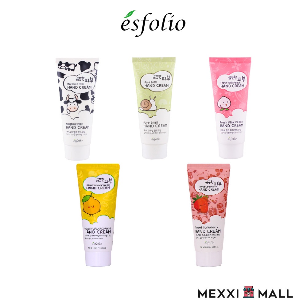 [MIX & MATCH] [Bundle of 3] Esfolio Pure Skin Hand Cream (5 Types ...