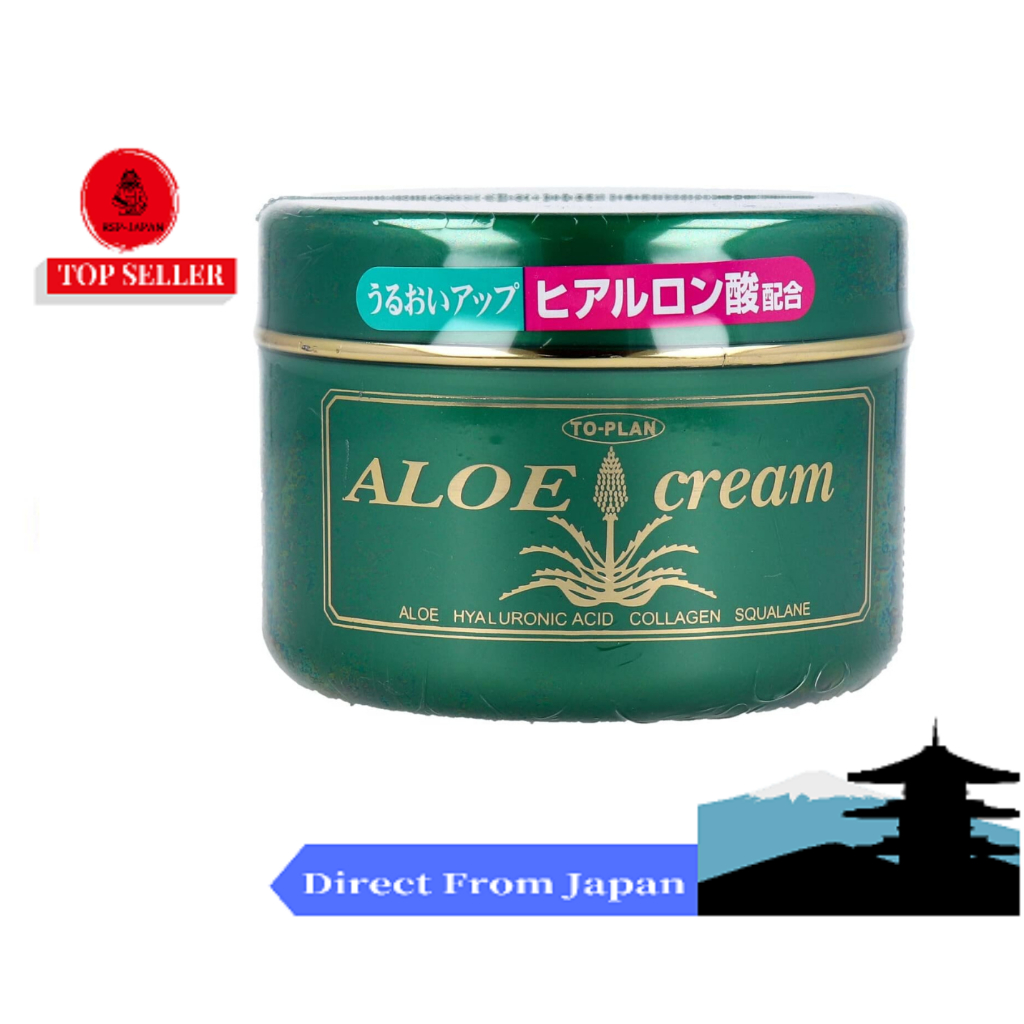 【Direct from Japan】To- Plan Herb Fresh Cream (Aloe Cream) Hyaluronic ...