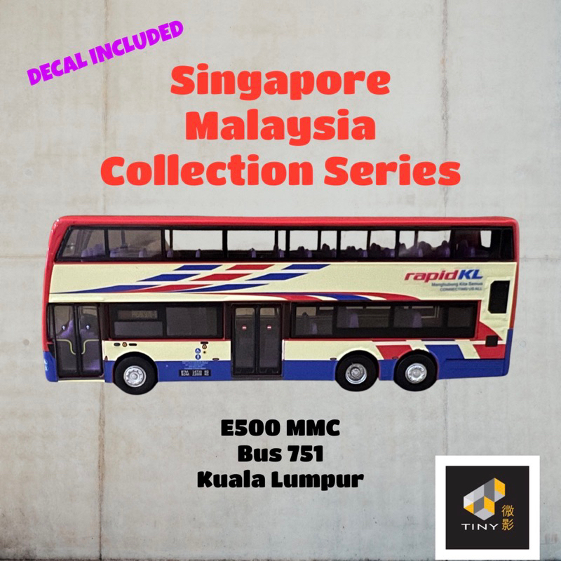[DECAL] TINY E500 MMC 751 Kuala Lumpur - Customised Singapore Bus x ...