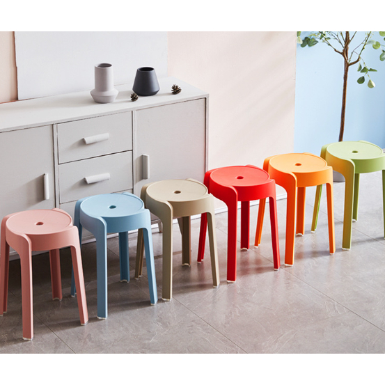 Household Thickened Plastic Stool/Stackable/Round Stool/High Stool ...