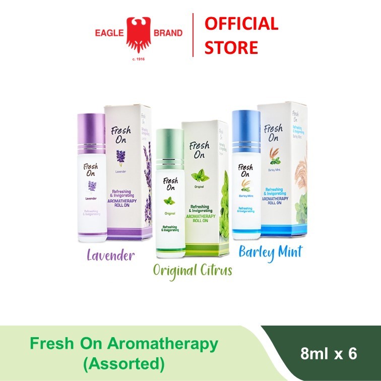 Fresh On Aromatherapy Roll On 8ml Assorted | Shopee Singapore